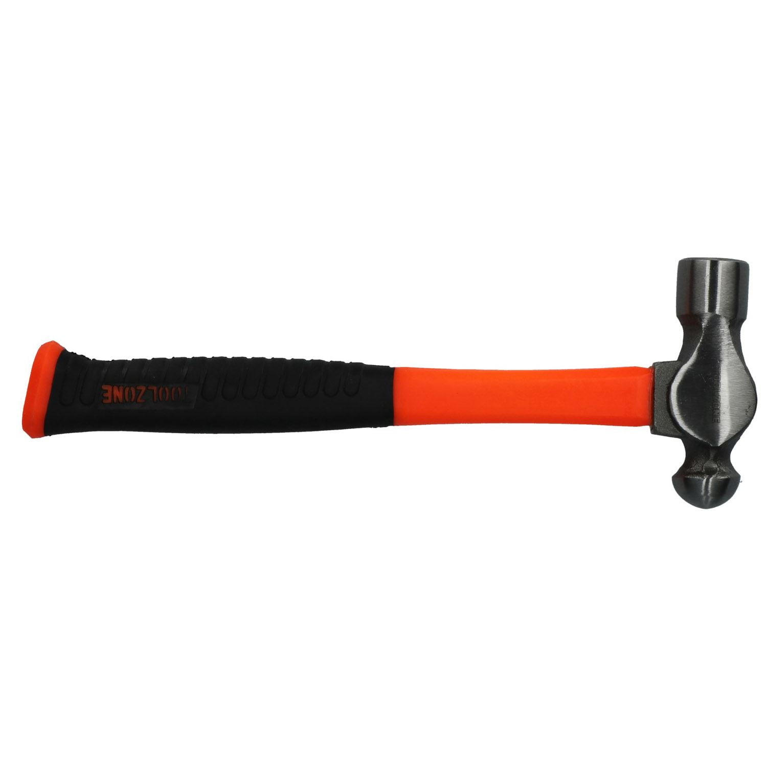 16oz Ball Pein Pin Hammer With TPR Rubberised Fibreglass (70%) Handles ...