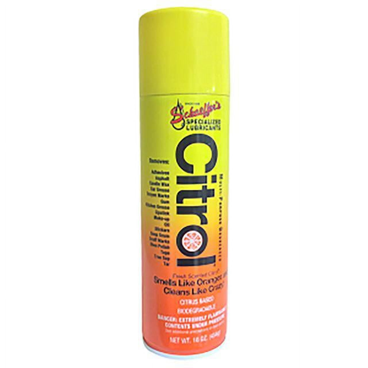 Citrol 16oz Heavy Duty Multi-Purpose Citrus Cleaner Degreaser Aerosol ...