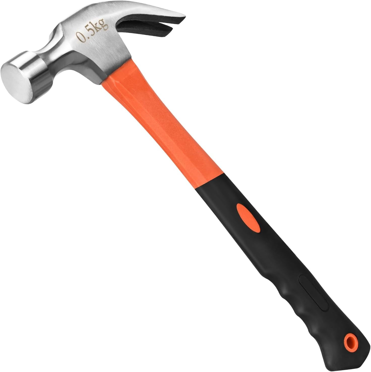 16oz Claw Hammer, Straight Rip Hammer, Fiberglass General Purpose Claw ...