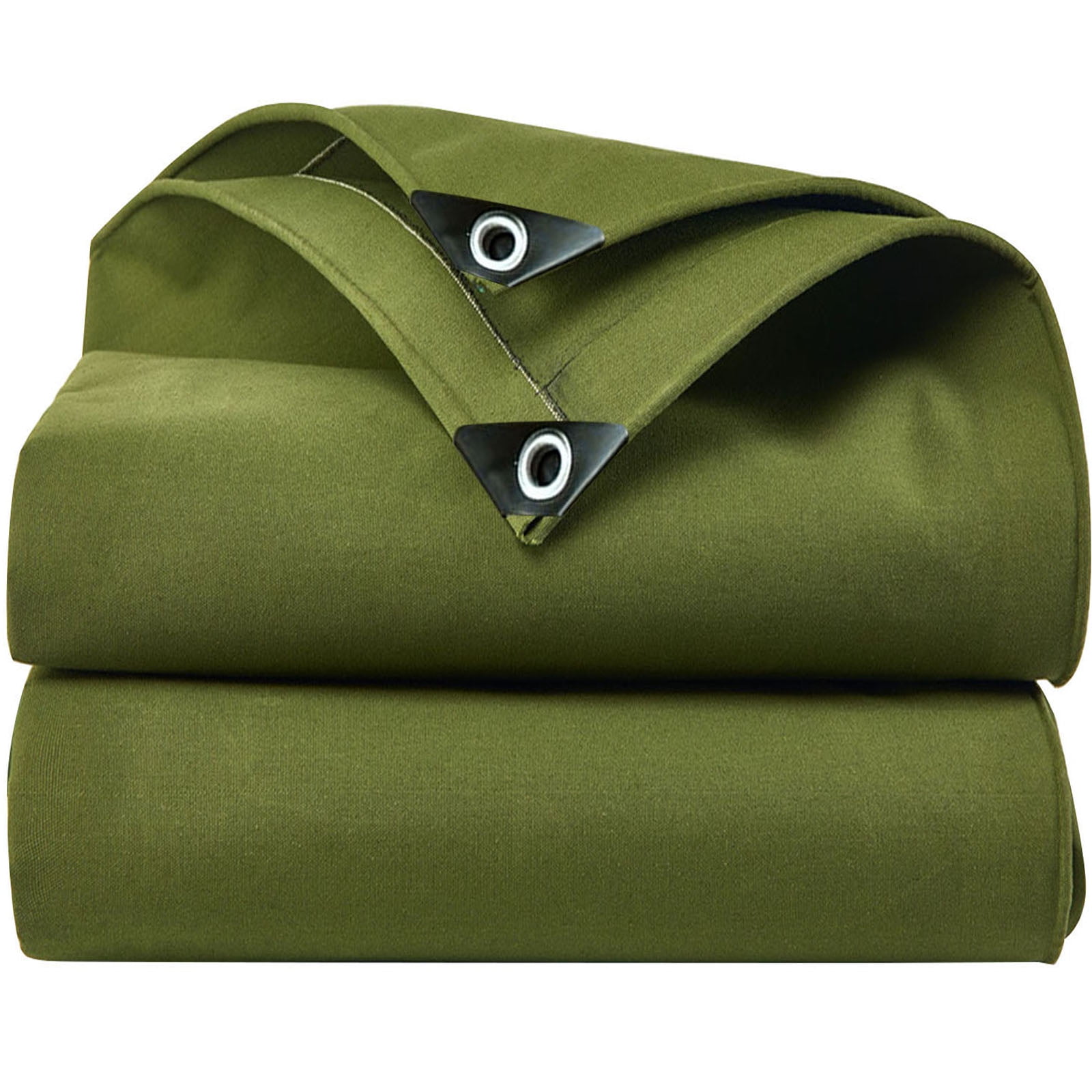 16oz. Heavy Duty Canvas Tarp Multipurpose Tarpaulin Cover for Canopy ...