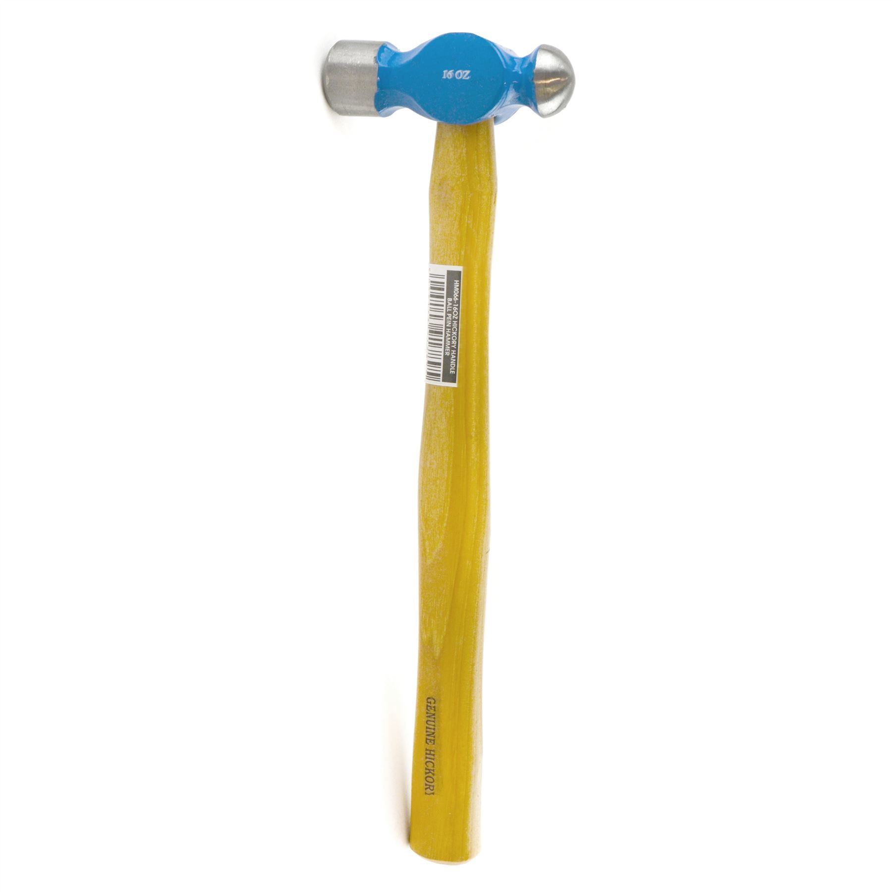 16oz Hickory Ball Pein Hammer Wooden Hickory Handle Shaft Engineers ...