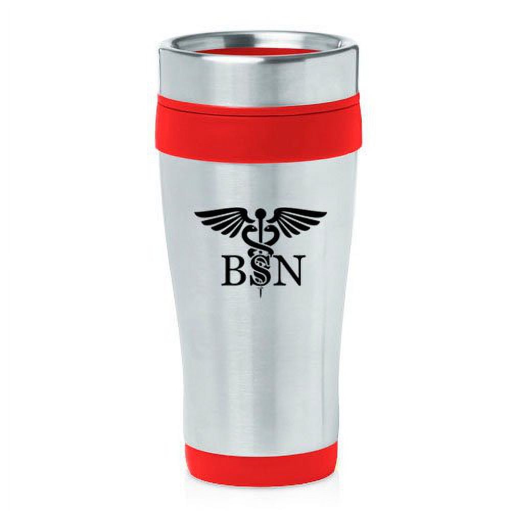 16oz Insulated Stainless Steel Travel Mug BSN Bachelors of Science ...