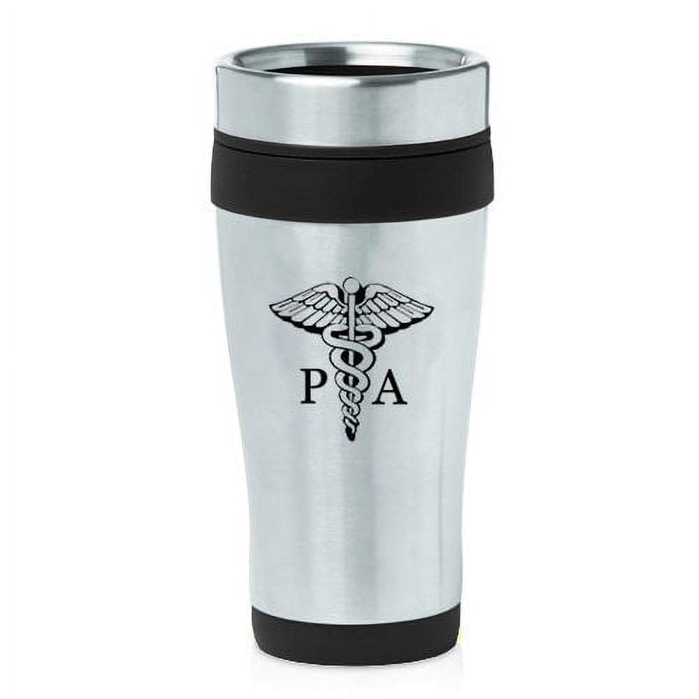 16oz Insulated Stainless Steel Travel Mug PA Physician Assistant ...