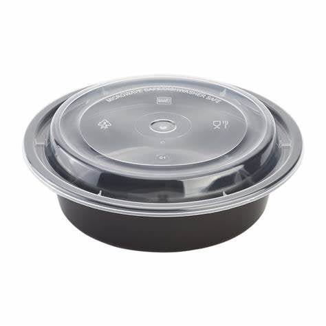 16oz Round Container & Lid 150Pos Cs - Walmart.com