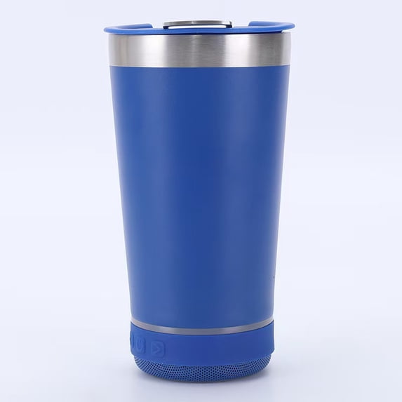 16oz smart bluetooth speaker car portable car cup creative bottle ...