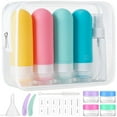 16pack Travel Bottles for Toiletries, TSA Approved LeakProof Squeezable ...