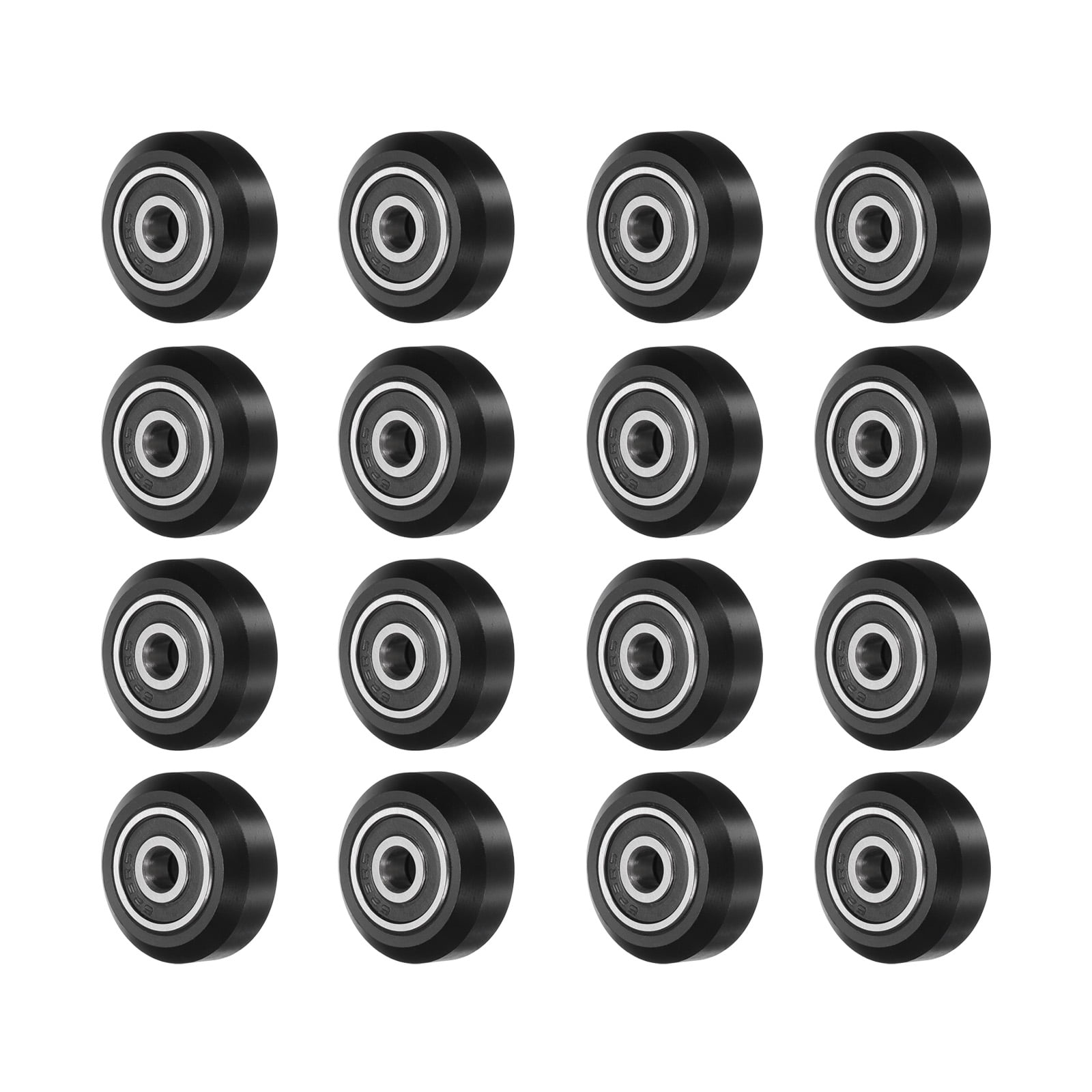 Uxcell 26pcs 3D Printer POM Rollers, High-Speed Gantry Wheels V Slot ...