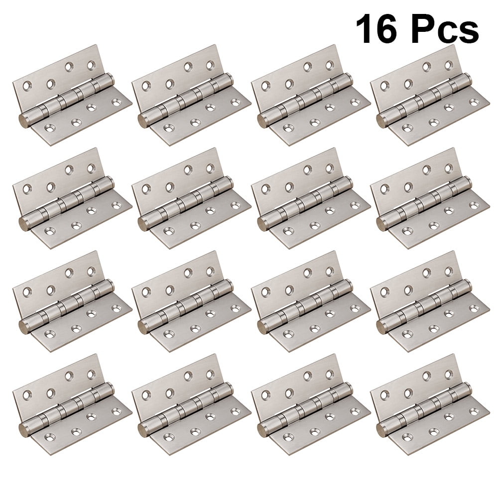 16pcs 4 Inch Door Hinge Stainless Steel Flap Hinge Counter Back Flap ...