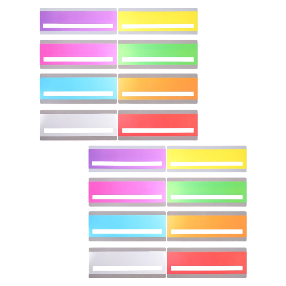 16pcs Colored Overlays Bookmark Students Highlight Strips Student ...