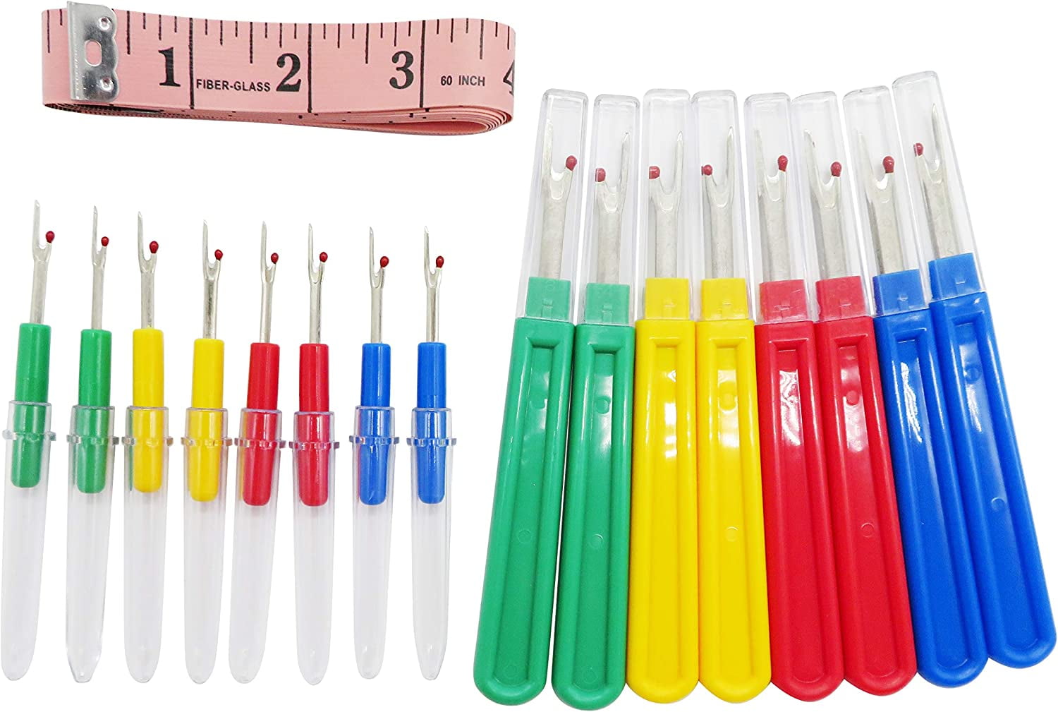 16pcs Colorful Seam Ripper 8 Big and 8 Small Seam Rippers for Sewing ...