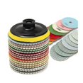 16pcs Diamond Polishing Pads 4'' 100mm For Granite Stone Concrete ...