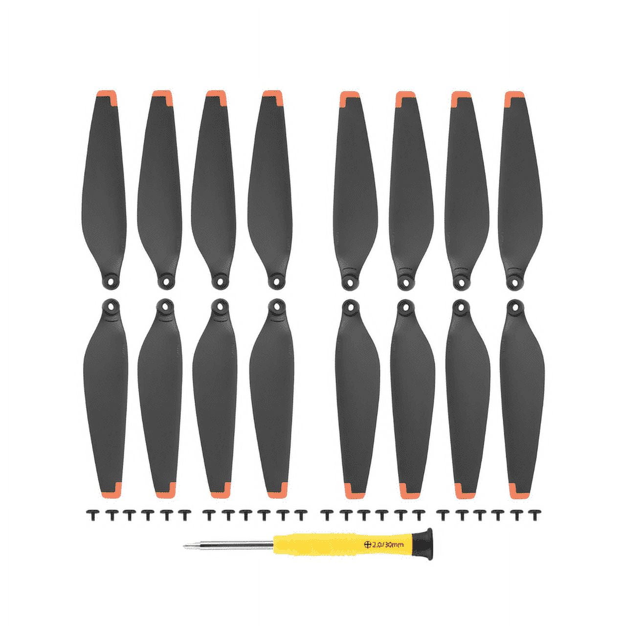 16pcs Drone Propellers, Low Noise Quick Release Blade Props Replacement Propellers for DJI Mini ...