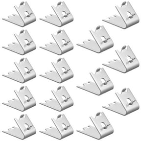 Refrigerator Shelf Clips and Support Brackets for Secure Storage