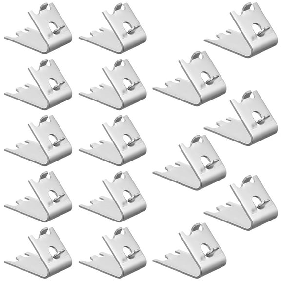 Refrigerator Shelf Clips and Support Brackets for Secure Storage