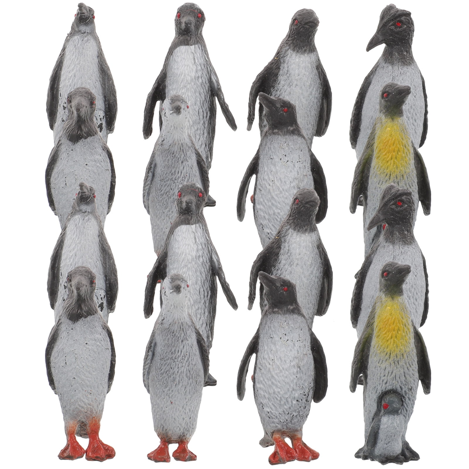 16pcs Fun Kid Ocean Park Penguin Animal Model Simulation Penguin Toy ...