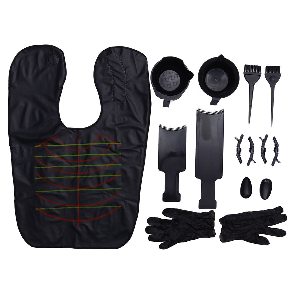 16pcs Hair Dye Tool Hair Coloring Comb Kit Salon Supplies - Walmart.com