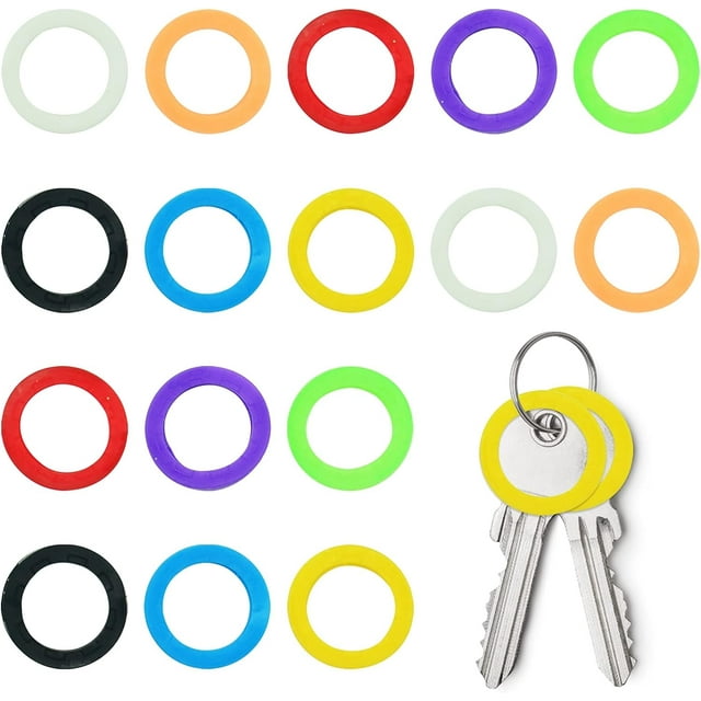 16pcs Key Caps Covers Key Cover Rubber Key caps Key Color Caps Flexible ...