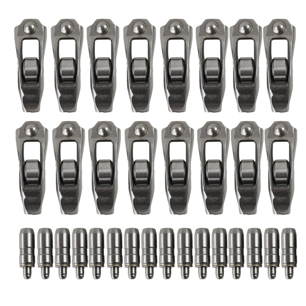 16pcs Lifter & 16pcs Rocker Arm 53020742AB 53020742AC+53021077 for Jeep ...