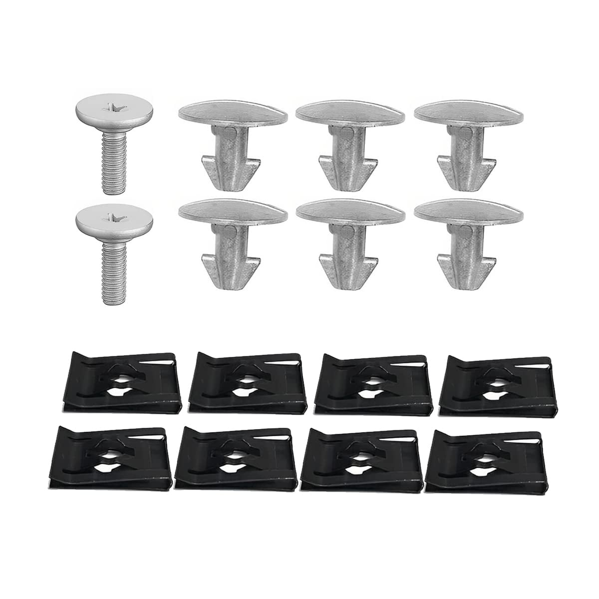 16pcs Lower Engine Cover Pin Screw, Radiator Engine Access Cover Bolt ...