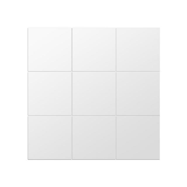 16pcs Mirror Wall Stickers Acrylic Mirror Tile Sticky Mirrors Adhesive ...