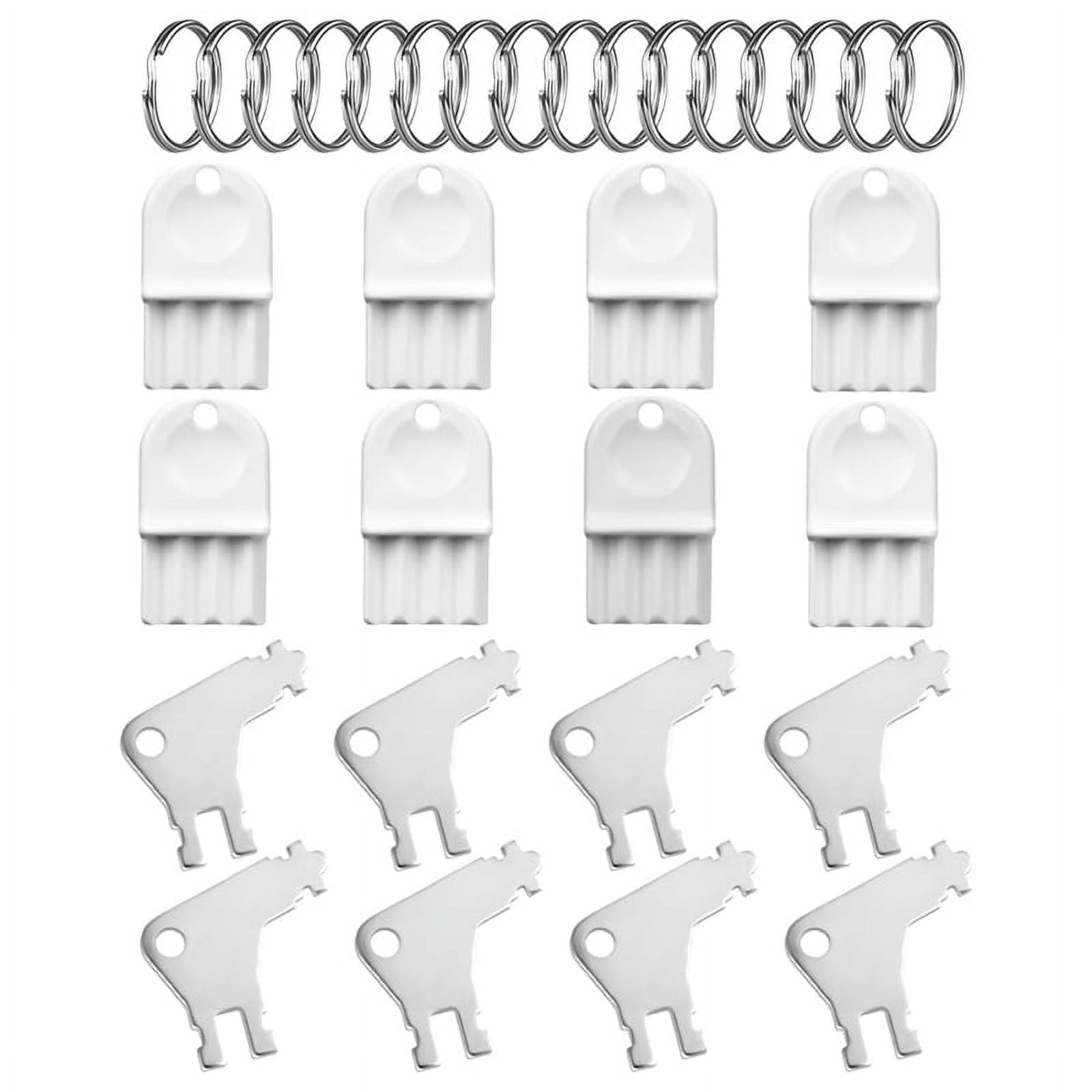 16pcs Paper Towel Dispenser Key, Metal & Plastic Toilet Hand Paper ...
