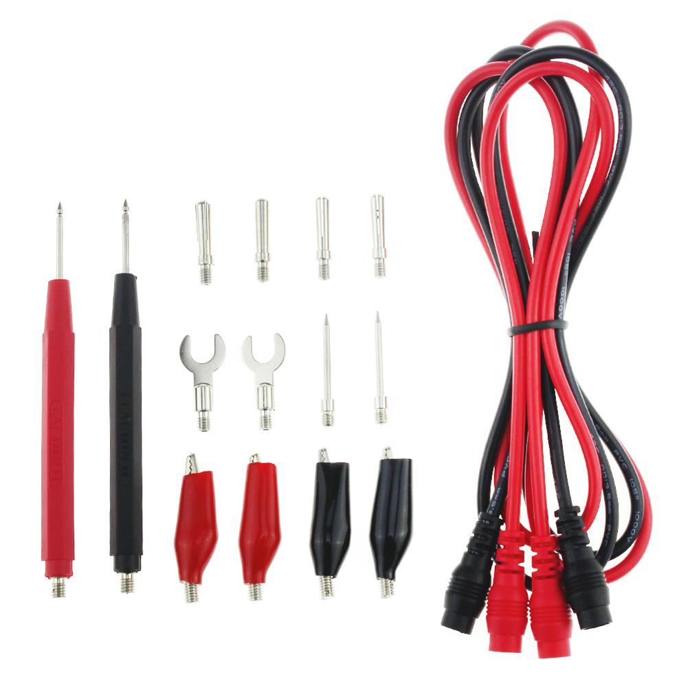 16pcs/Set Multifunction Digital Multimeter Probe Test Lead Cable ...