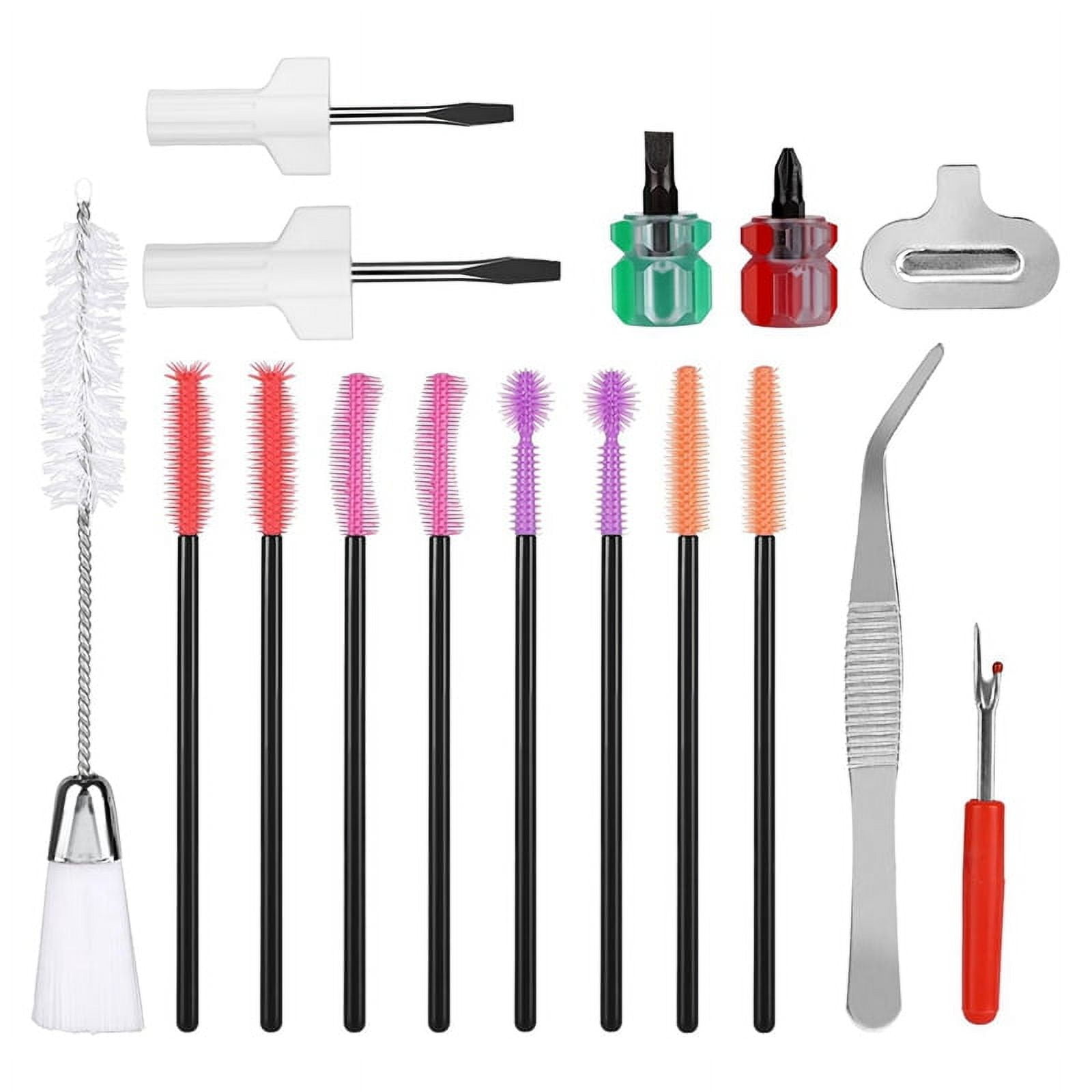 16pcs Sewing Machine Cleaning Kit, Crevice Tools Including Dual-Head ...