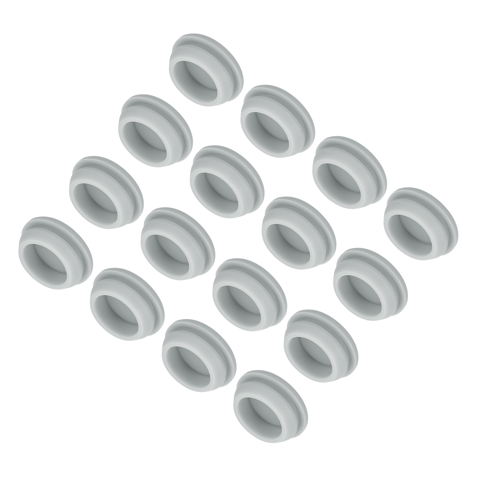 16pcs Silicone Snap in Locking Hole Plugs,20mm Narrow Groove 2mm for ...
