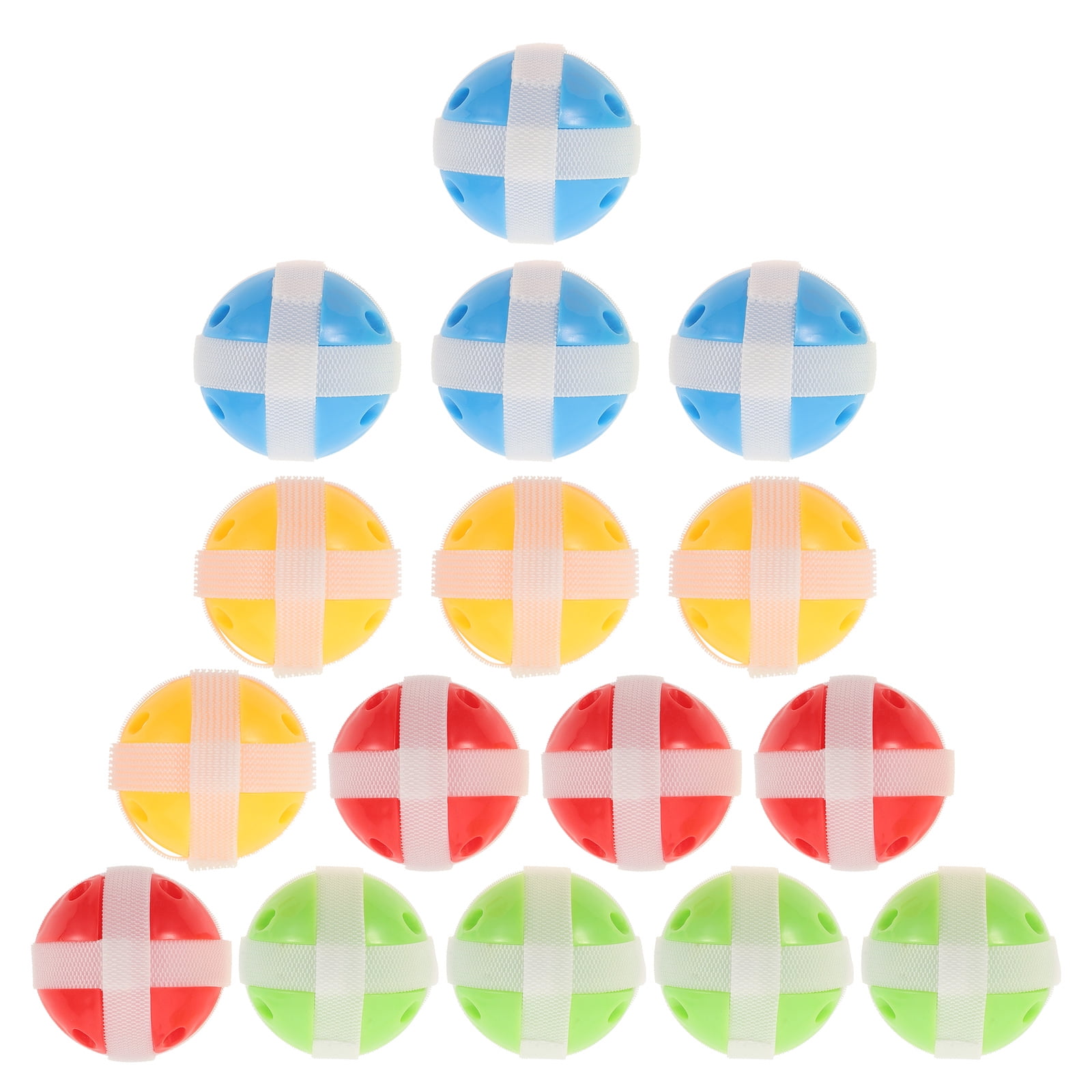 16pcs Sticky Ball Throwing Game For Kids Sticky Balls For Fabric Board ...