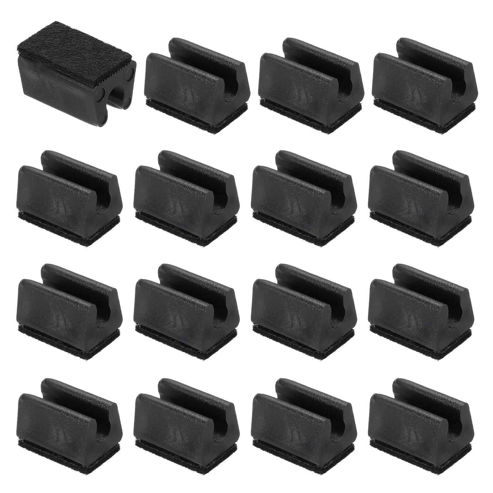 16pcs U Chair Leg Caps, 8mm U Shaped Chair Leg Floor Protectors Chair ...