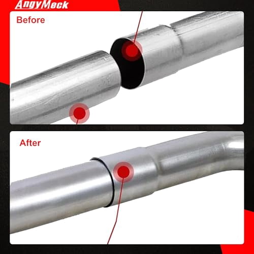 16pcs Universal 3 inch Custom Exhaust Pipe Tubing Mandrel Exhaust Line ...