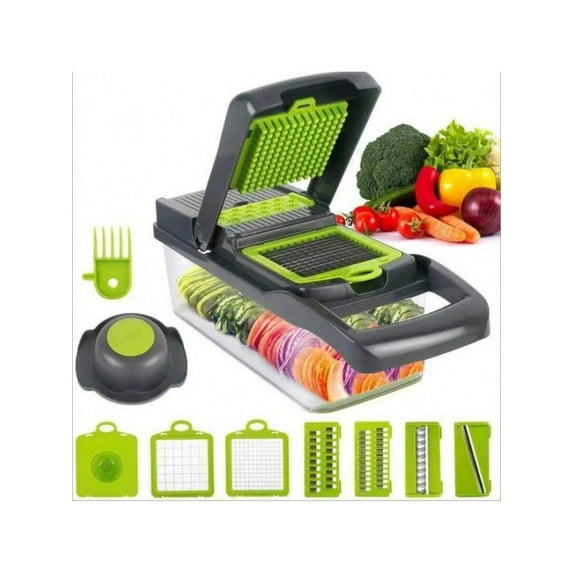 16pcs Vegetable Chopper Multifunctional Slicer, Kitchen Tool For Easy ...
