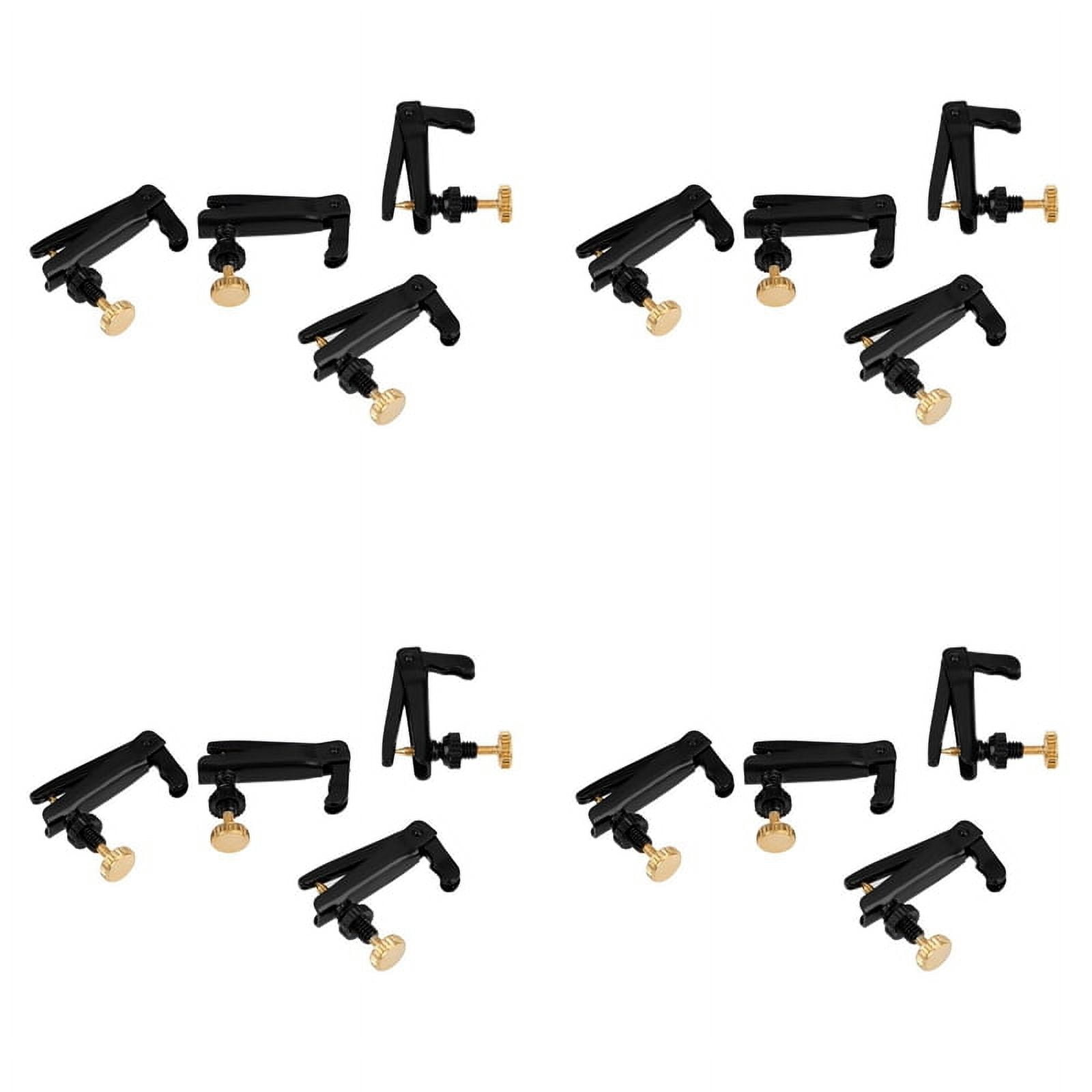 16pcs Violin Fine Tuner Adjuster with Copper Plating Screws for 3/4 4/4 ...