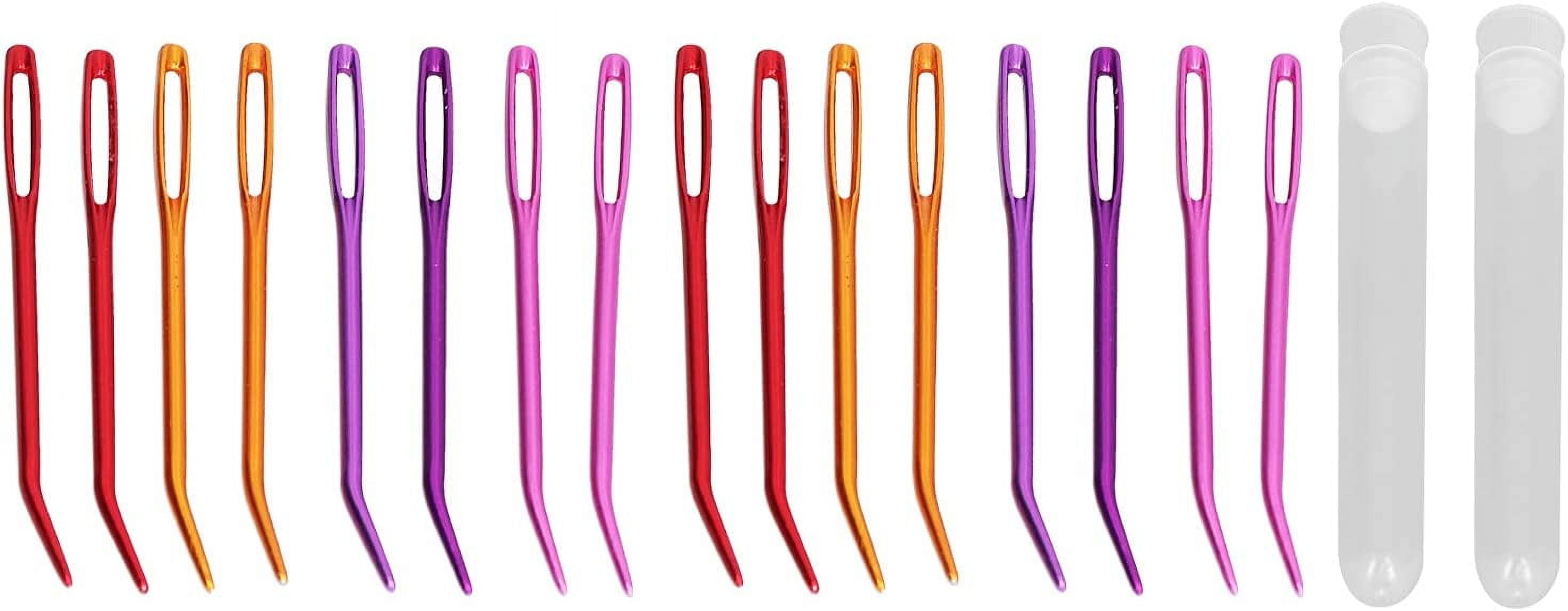 16pcs Yarn Needle Bent Tapestry Needle Large Eye Sewing Needles ...