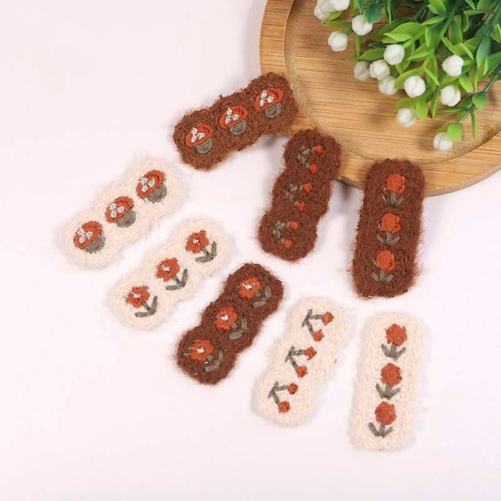 16pcs hole decorative patch stickers sweet three-piece fruit flower ...