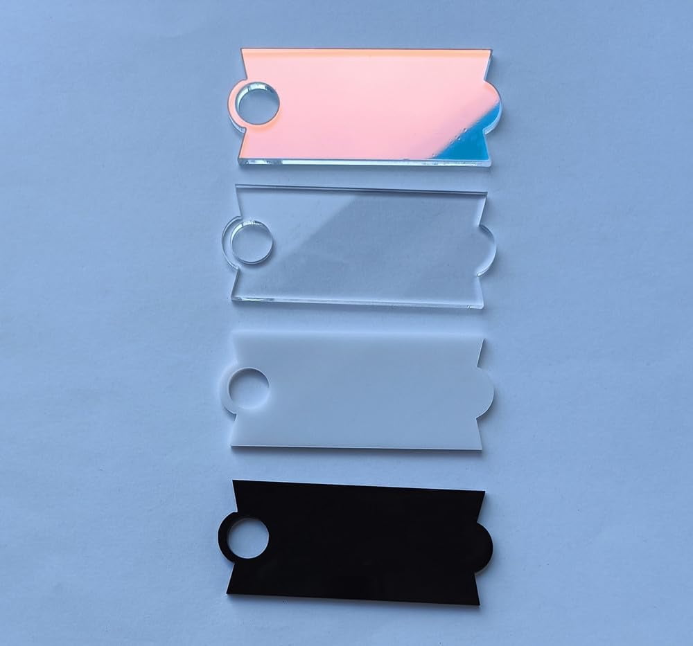 16pcs of Rainbow Blanks Stanley Cup Name Plate,Name Plate for Water ...