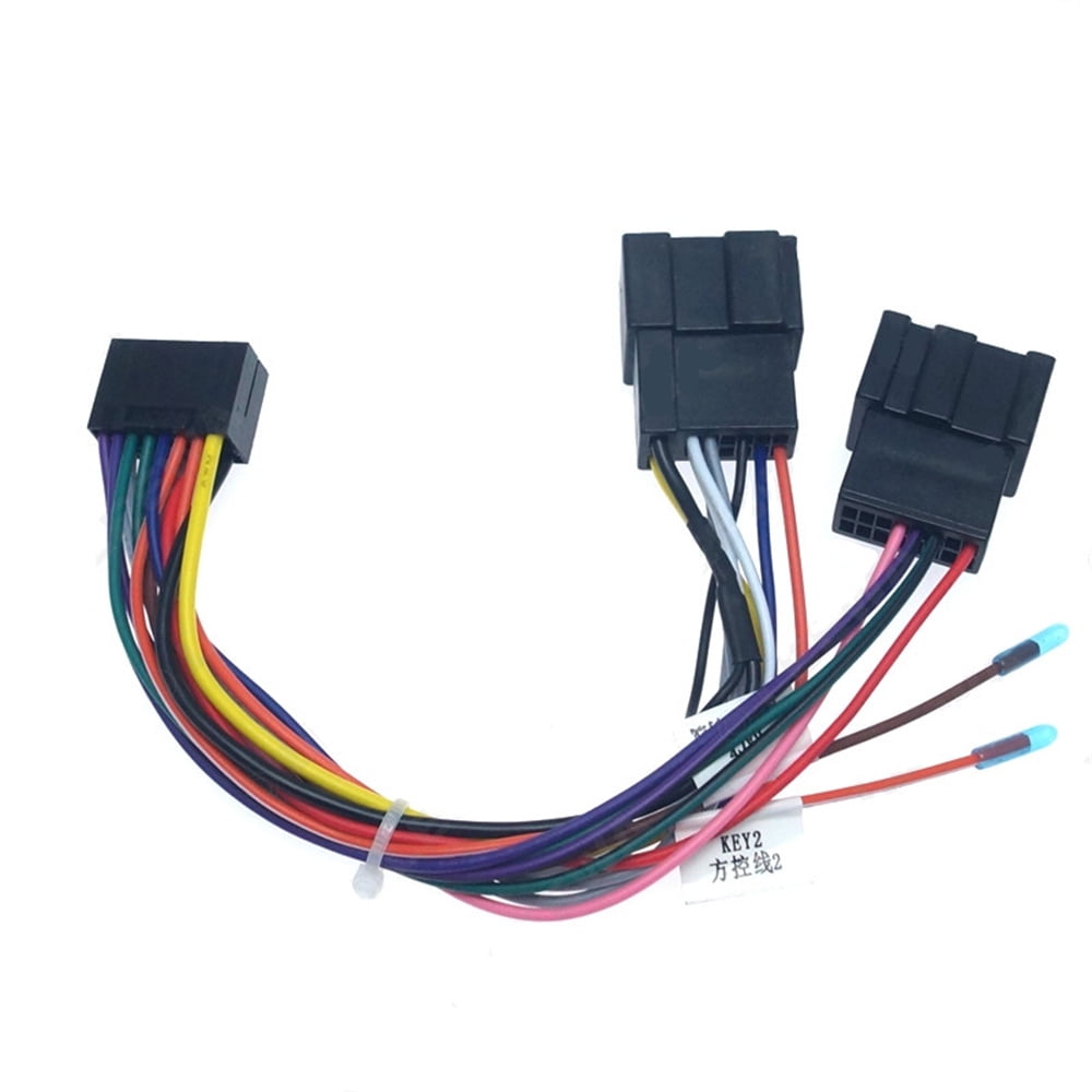 16pin Car Radio Audio Player Power Cable Adaptor Wiring Harness For ...