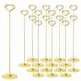16pk Diamond Gold 12 Inch Table Number Holders Wedding Decor Sign ...