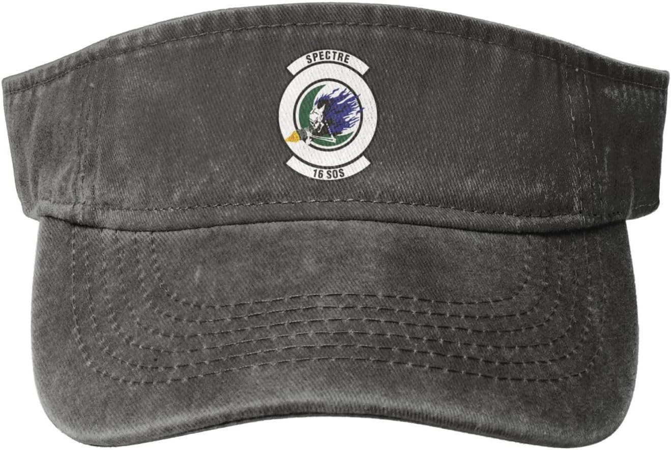 16th Special Operations Squadron Sport Sun Visor Hats Adjustable Empty ...