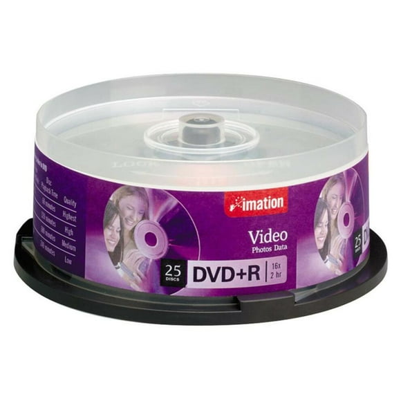Blank DVD+R Discs in Blank Media - Walmart.com