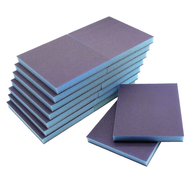16x Drywall Sanding Sponge Set Hand Sander Block Pads Wet Dry Sand ...