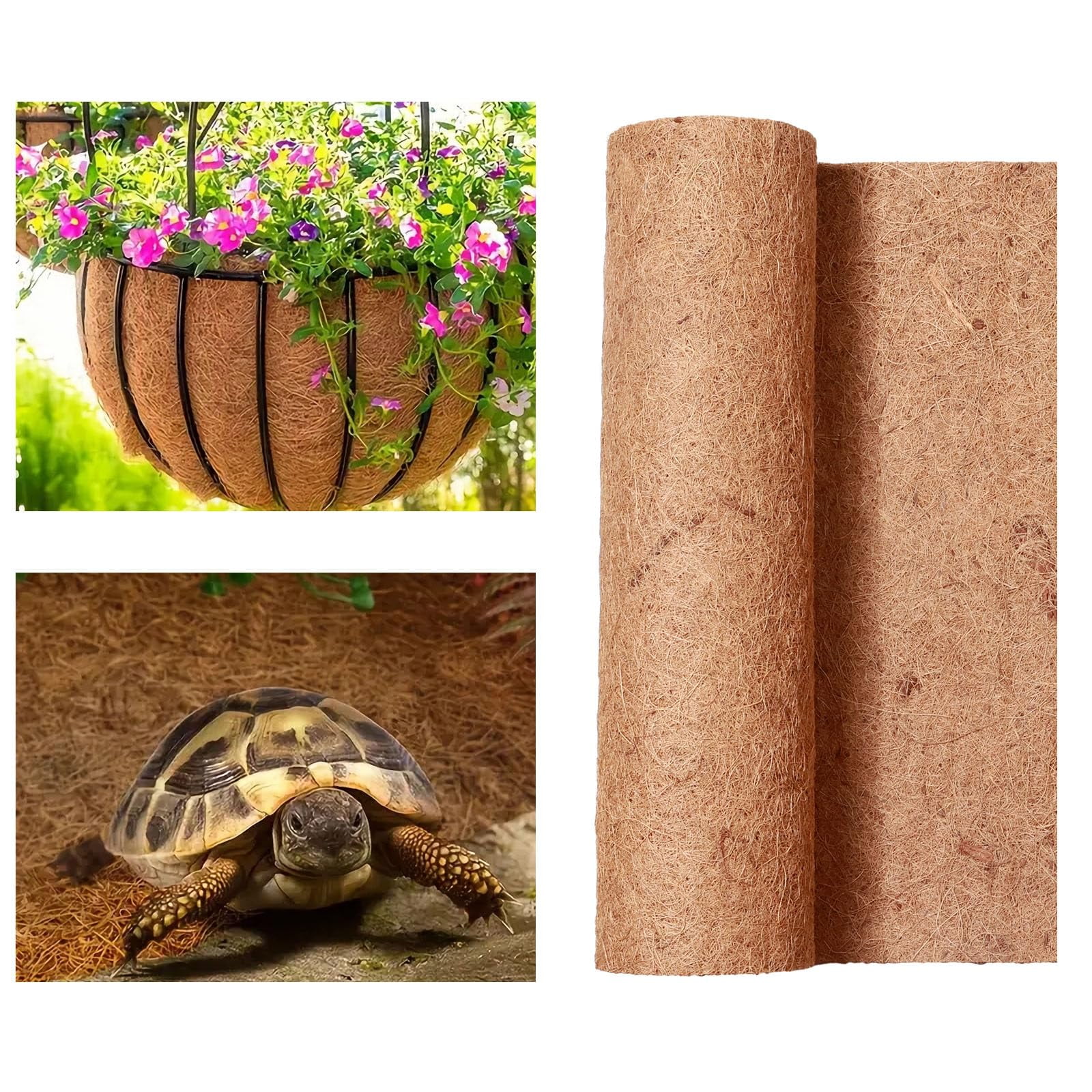 16x120 Inch Coco Liner Roll Coconut Liners for Planters Coconut Fiber ...