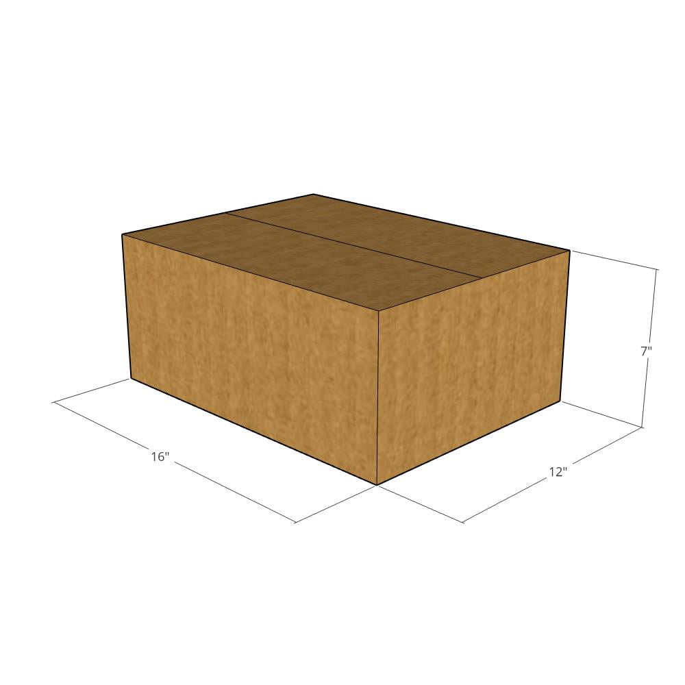 16x12x7 - 32 ECT Corrugated Boxes -New for Moving or Shipping Needs ...