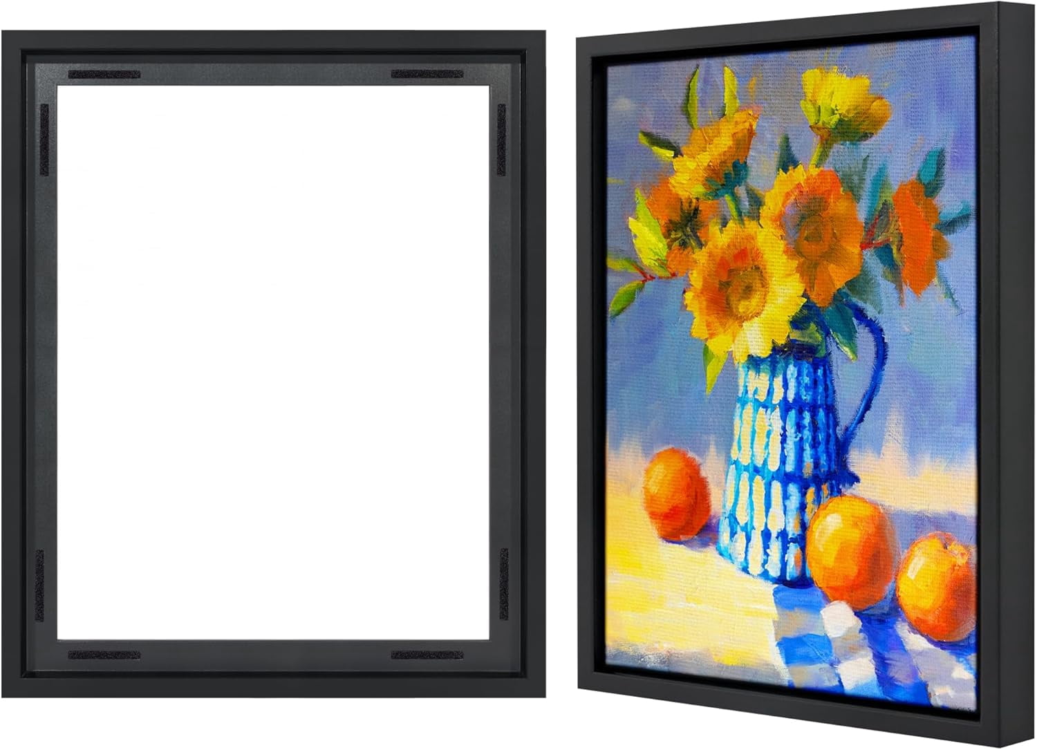 16x20 Canvas Floating Frame with Adhesive Strips Included - Vertical ...