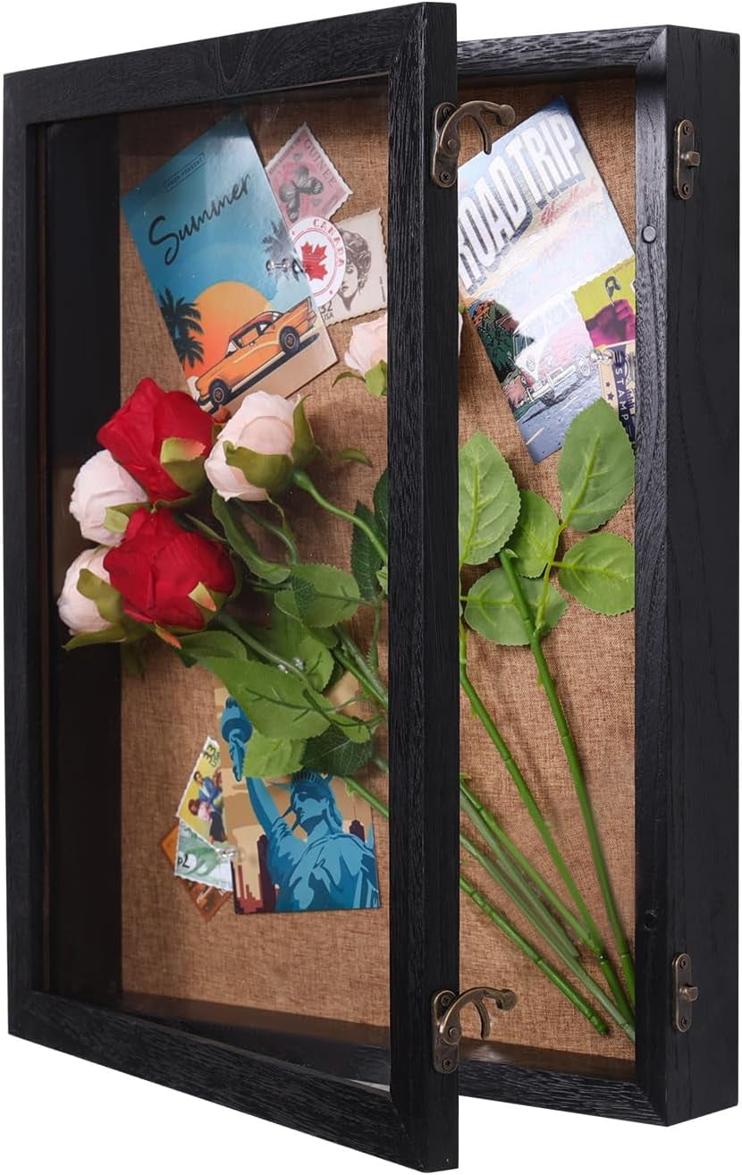16x20 Extra Large Shadow Box, Big Shadow Boxes with Hinged Door for ...