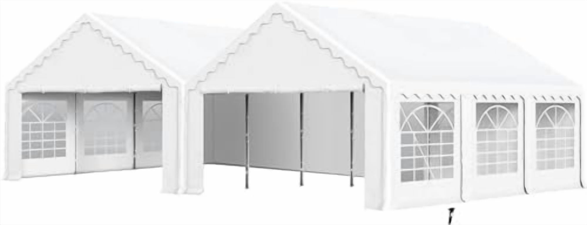 16x20 FT Party Tent Panel Clamps Chain Link Fence Clamps for 38mm Round ...