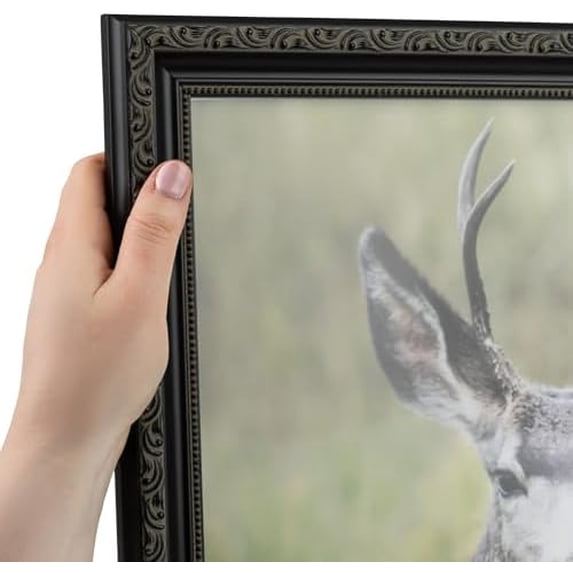 16x20 Inch Black Picture Frame, This 1.25 Inch Custom Poster Frame is ...