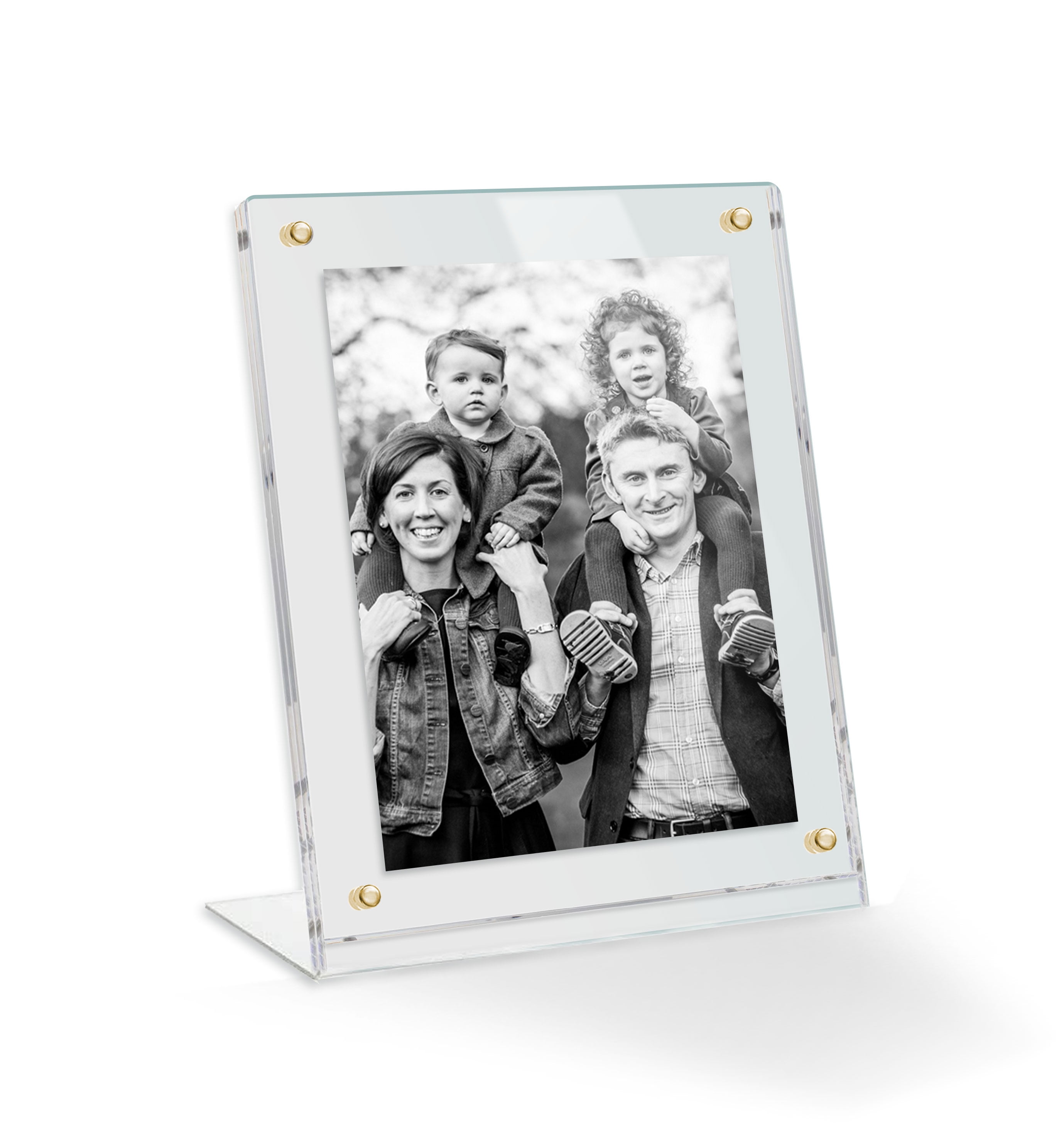 16x20 Magnetic Acrylic Frame Table Stand Includes Gold Magnetic Front ...