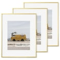 Fun Memories 3 Pack 16x20 Aluminum Metal Picture Frame, Display Photos ...