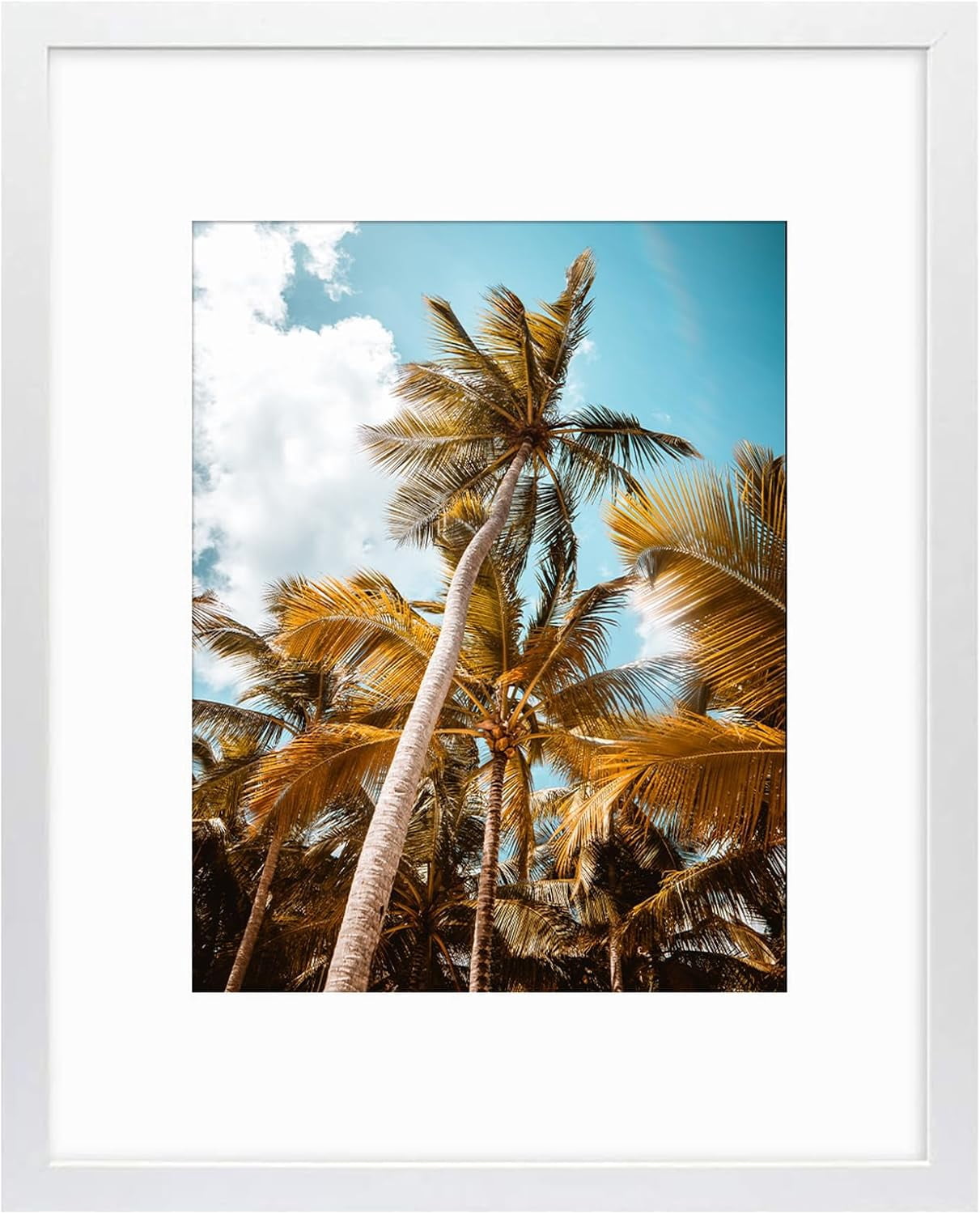 , 16x20 Picture Frame - Made to Display 11x14 Photo with Mat - Wide ...